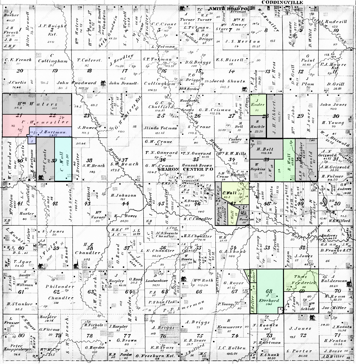 A Brief History of Sharon Center, Medina County, Ohio