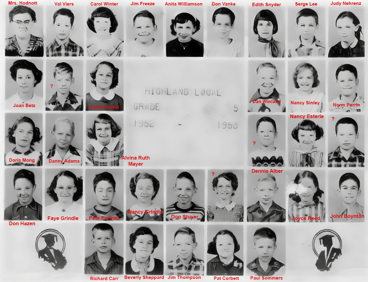 Sharon Center Elementary School Classmates