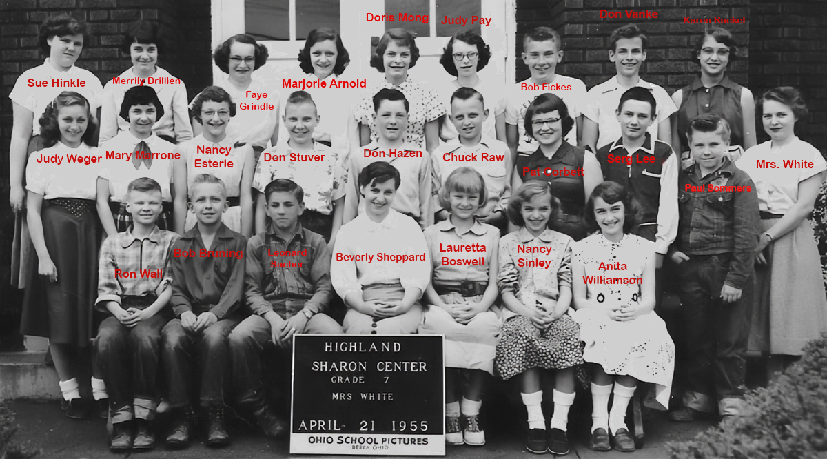 Sharon Center Elementary School Classmates