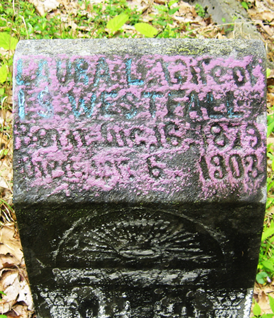 Westfall Graves In Harrison Grove Cemetery, Weston, Lewis County, West ...