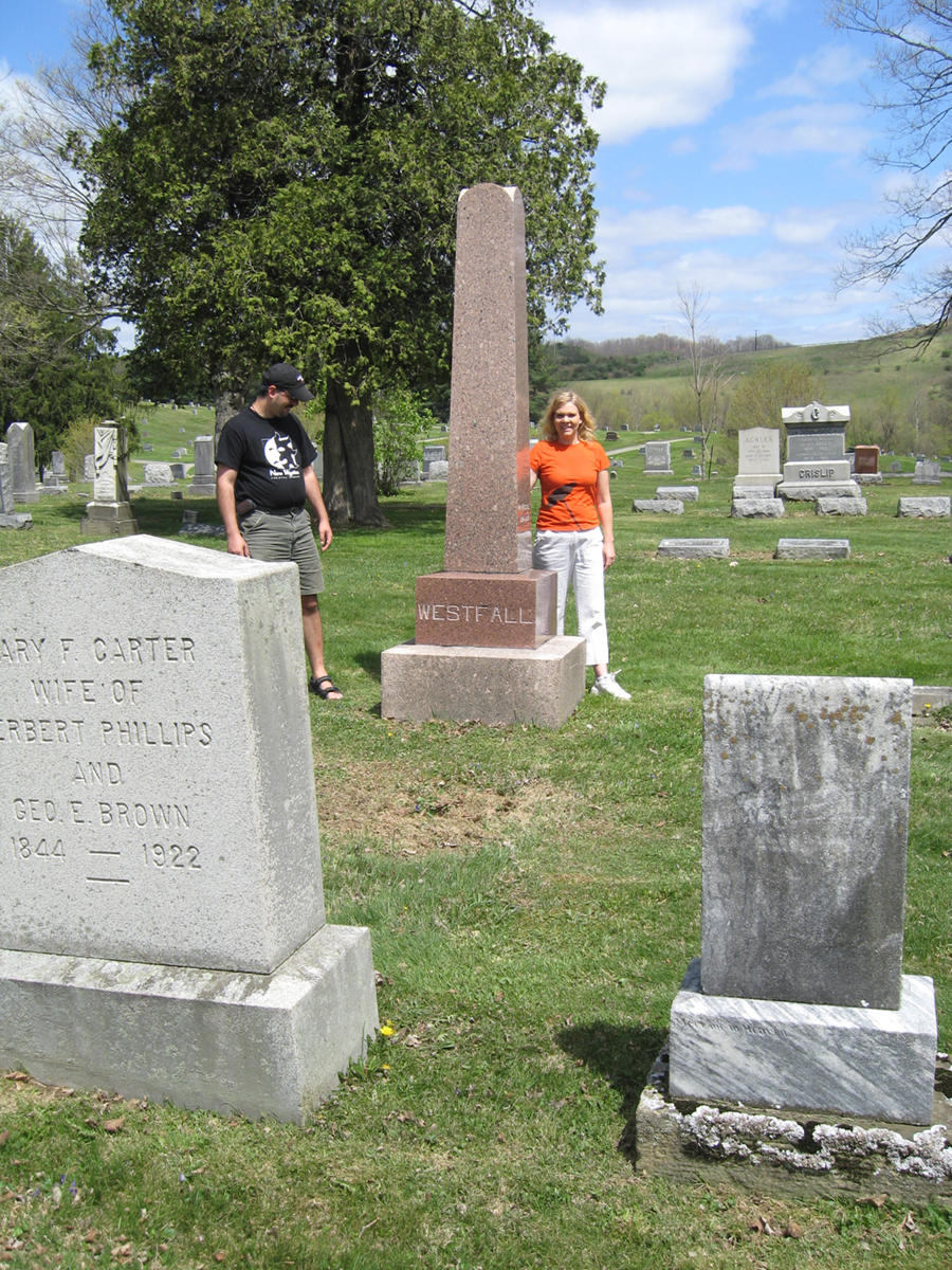 Westfall family graves, Heavner Cemetery, Buckhannon, West Virginia