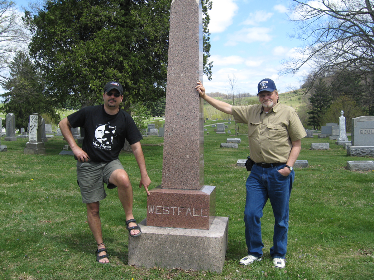 Westfall family graves, Heavner Cemetery, Buckhannon, West Virginia