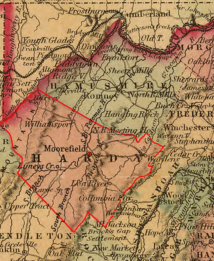 West Virginia Westfall Maps